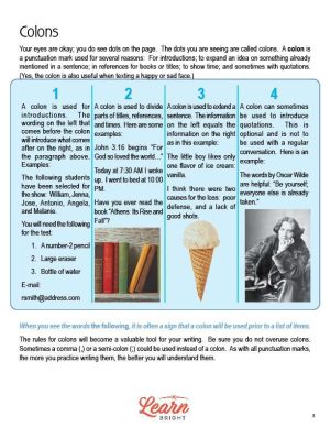 Colons, Free PDF Download - Learn Bright