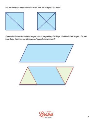 Compose 2D and 3D Shapes, Free PDF Download - Learn Bright