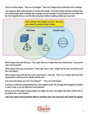 Count/Sort Shapes in Venn Diagrams, Free PDF Download - Learn Bright
