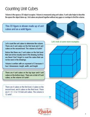 Counting Unit Cubes, Free PDF Download - Learn Bright