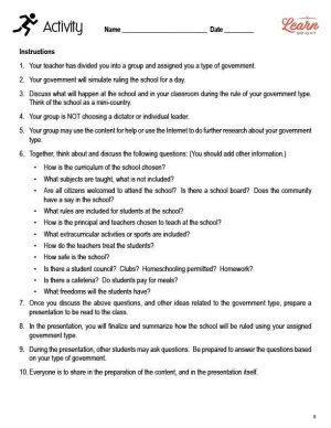Government Types, Free PDF Download - Learn Bright