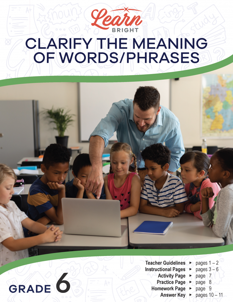 Clarify the Meaning of Words and Phrases, Free PDF Download - Learn Bright