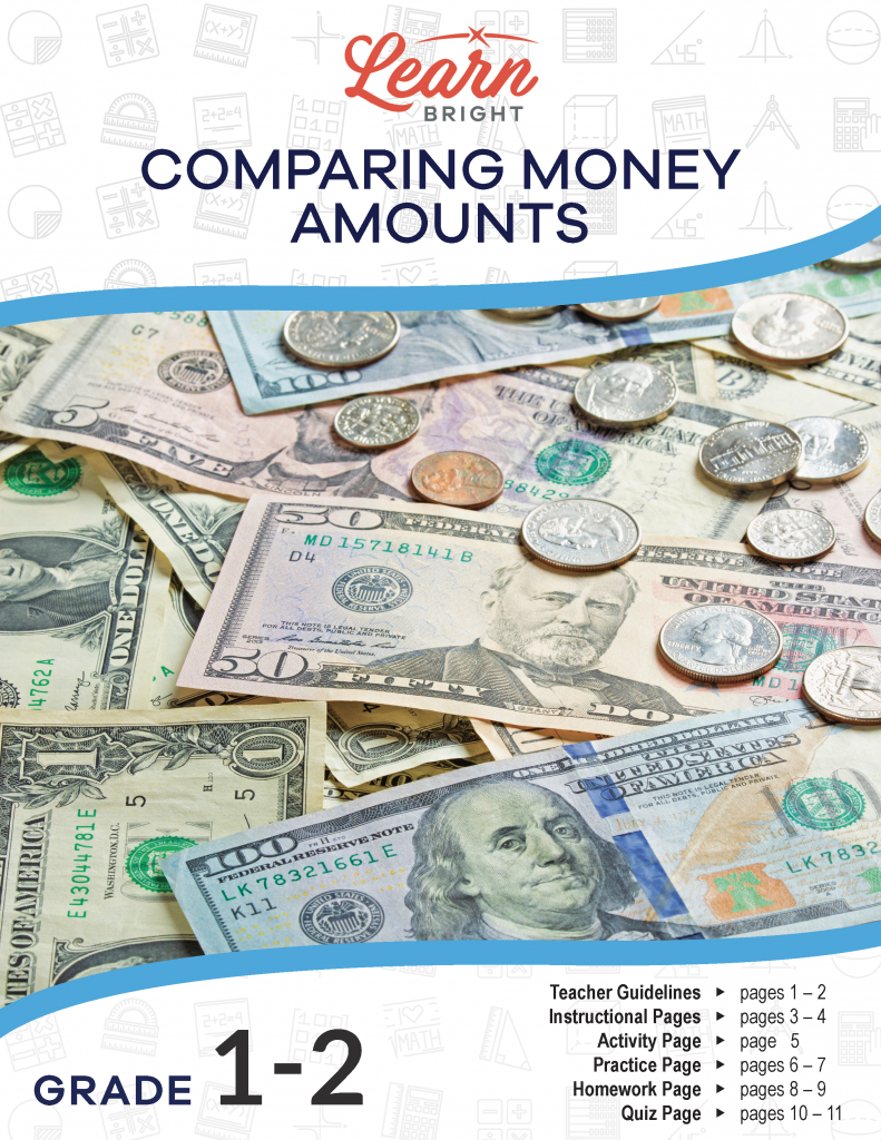 Comparing Money Amounts, Free PDF Download - Learn Bright