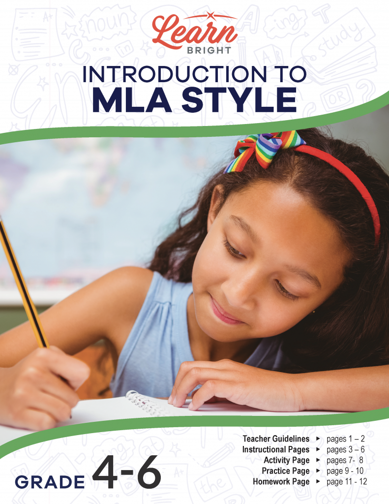 Introduction to MLA Style, Free PDF Download - Learn Bright